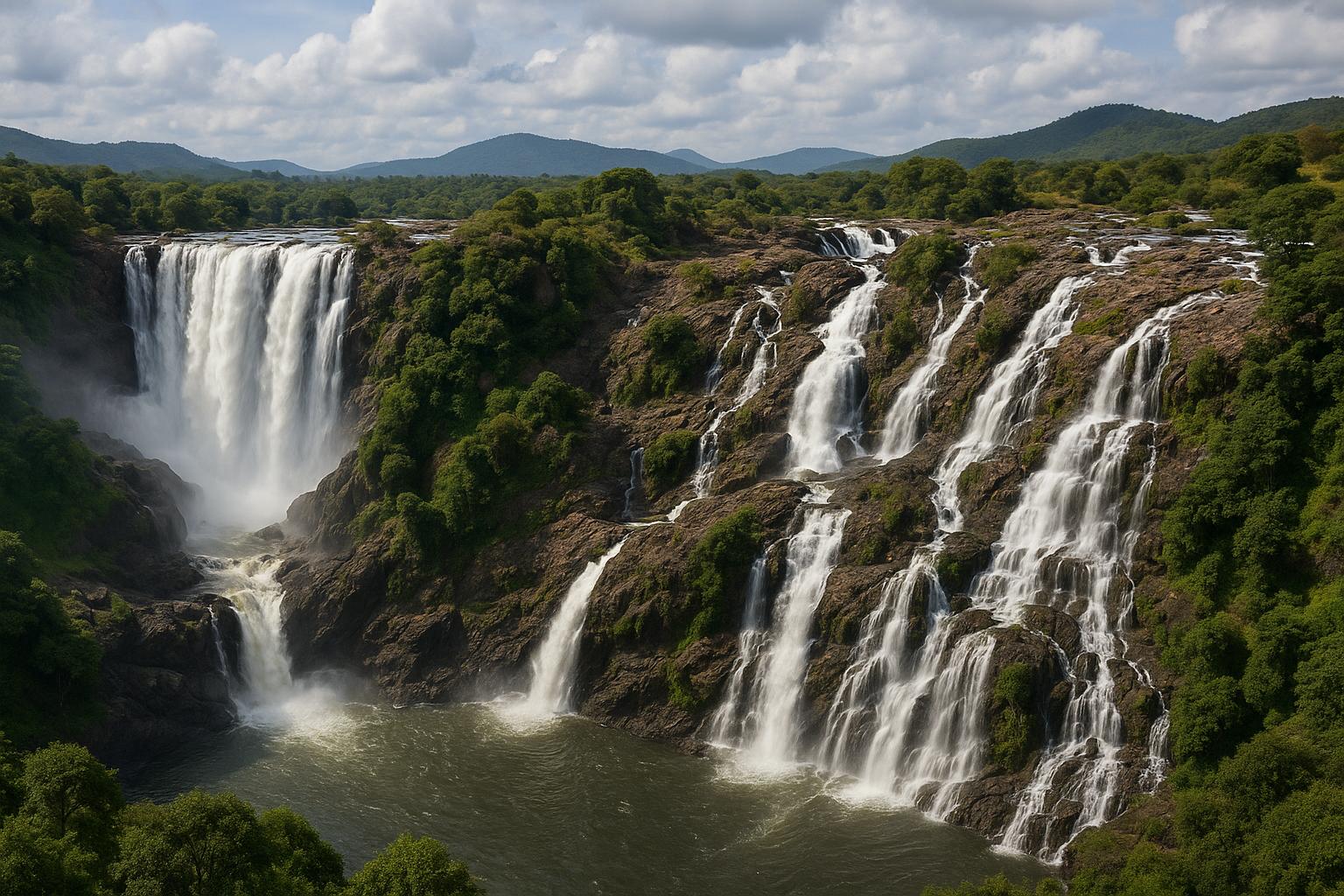 Shivanasamudra Falls